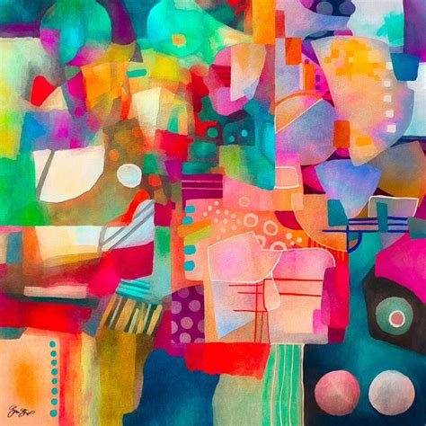 Mixed Media Abstract Art By Gina Startup Abstract Abstract Canvas Art Acrylics Colorful Art