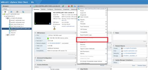 VGarethLewis Editing Protected VMs In VSphere