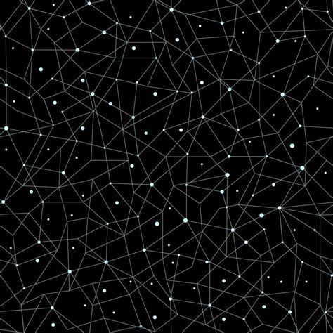 Neural Network Seamless Pattern Neural Network Of Nodes 3076938 Vector