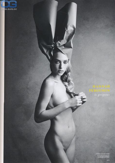 Hannah Ferguson Nackt Nacktbilder Playboy Nacktfotos Fakes Oben Ohne