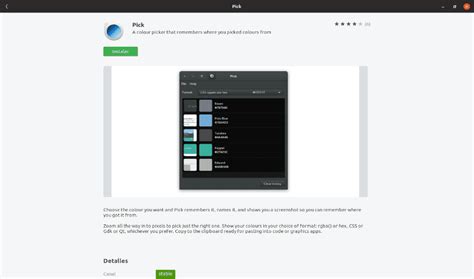 Pick A Color Picker For Ubuntu That Includes History Support