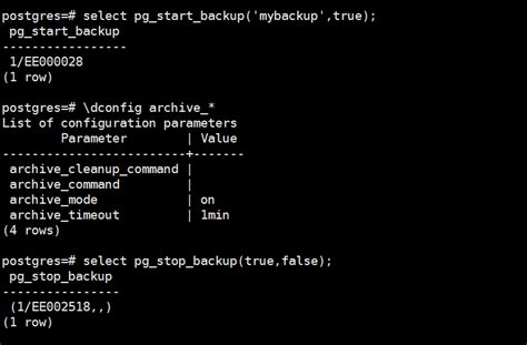 Postgresql问答整理 墨天轮