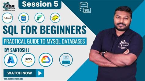 Sql For Beginners Practical Guide To Mysql Databases Multi Cloud Data Ksr Datavizon