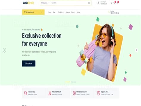 A Clean And Responsive Web UI UX Design Upwork