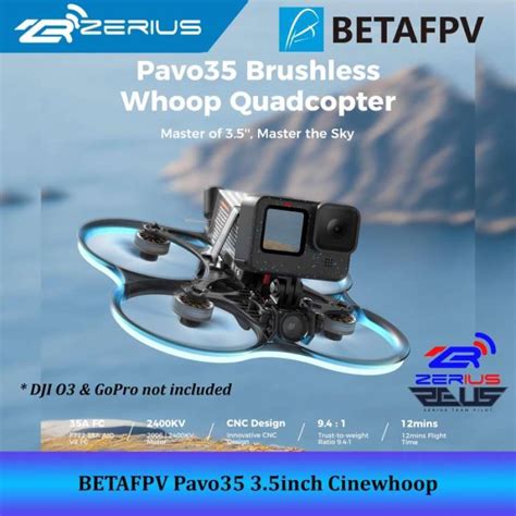 Jual Betafpv Pavo35 3 5inch Cinewhoop With Led Pavo 35 No Vtx Camera Di Seller Noelle