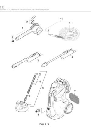 Karcher K4 Spare Parts List | Reviewmotors.co