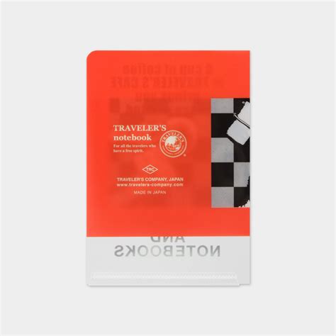 Travelers Notebook Passport Size Clear Folder 2023 4902805144612