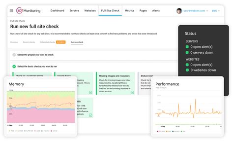 360 Monitoring Landingpage