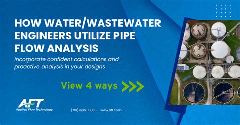 Four Ways Waterwastewater Engineers Utilize Pipe Flow Analysis Four Ways Waterwastewater Engineers Utilize Pipe Flow Analysis