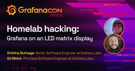 homelab hacking grafana on an led matrix display grafana labs