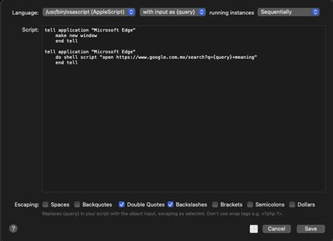 Web Search Workflow Can T Handle Spaces Workflow Help Questions Alfred App Community Forum