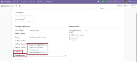 Locations In Odoo 16 Inventory App Odoo V16 Community Edition Book