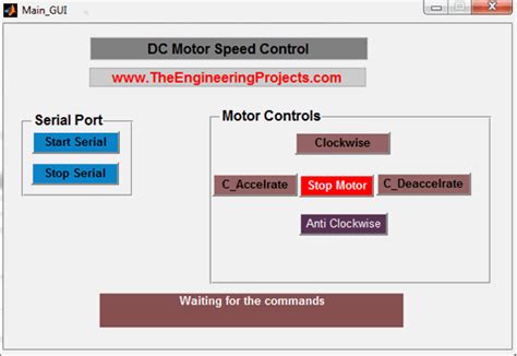 DC Motor Speed Control In Matlab The Engineering Projects