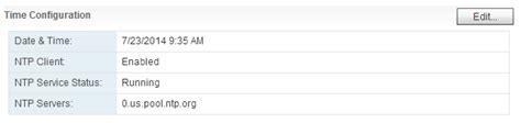 Vsphere 101 Ntp Settings Tims Tech Thoughts