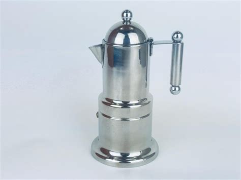 Vintage Vev Viganò Kontessa Italian Silver Stainless Steel Italian