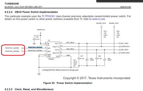 Tusb8020b Vbus Power Switch Implementation Interface Forum Interface Ti E2e Support Forums
