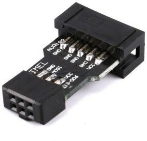 SunRobotics AVR ISP Pin To Pin Adapter Board AVRISP USBASP STK Electronic Components