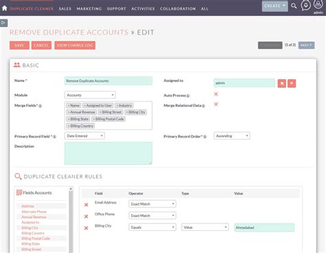 Duplicate Cleaner Suitecrm Module