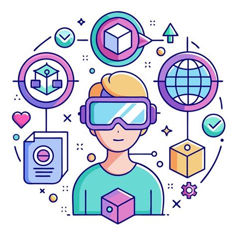 Premium Vector Immersive Vr Experience Exploring Virtual Reality Technologies And Innovations