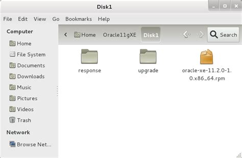 fedora install of oracle 11g xe