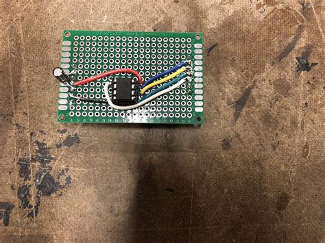 Week ATTiny Programming Jig Hello World LED Nick Wallace