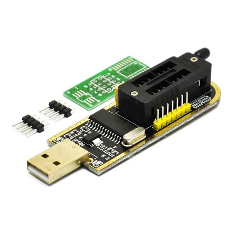USB Programmer Ch A Series Burner Puce EEPROM BIOS Writer Spi CH Composants