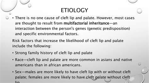 Cleft Lip And Palateppt