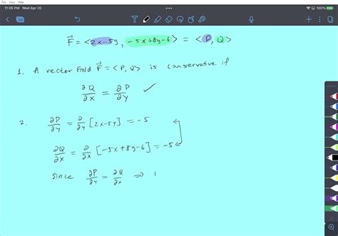 Solved Determine Whether Or Not F Is A Conservative Vector Field If It