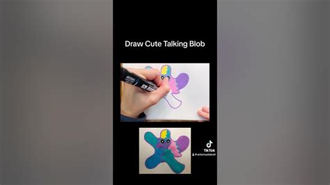 Cute Blob Says You Are Awesome Drawing Lol Affirmation Positivevibes Youtube