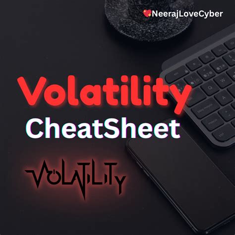 volatility 3 memory forensics cheatsheet essential commands