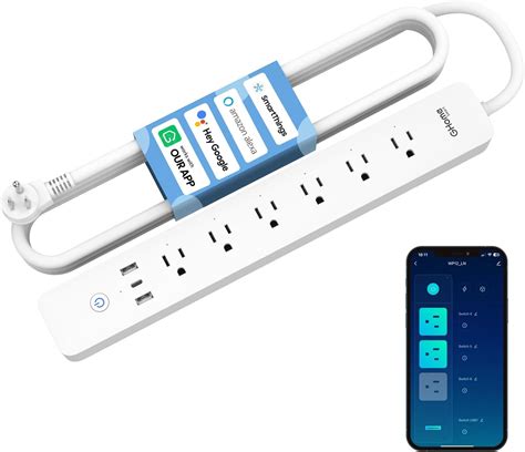 Amazon Com GHome Smart Plug Power Strip USB W Fast Charging And Individually
