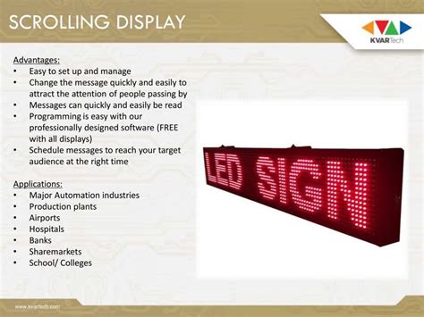 Kvar Tech Modbus Led Display Outdoor Input Voltage 110 230 Vac At Rs