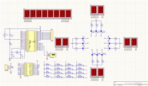 261、基于51单片机的交通灯仿真设计（温度，串口，数码管） csdn博客