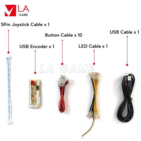 1 Speler Kit Arcade Diy Usb Encoder Om Pc Rasberry Grandado
