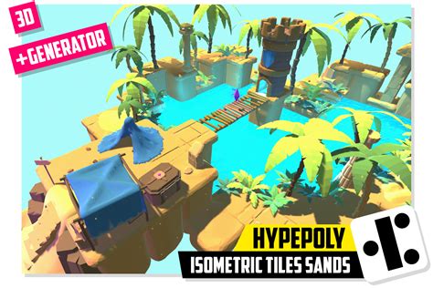 Hypepoly Isometric Tiles Sands 3d 주변환경 Unity Asset Store