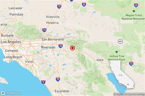 Earthquake 34 Quake Hits Near Banning Calif Los Angeles Times