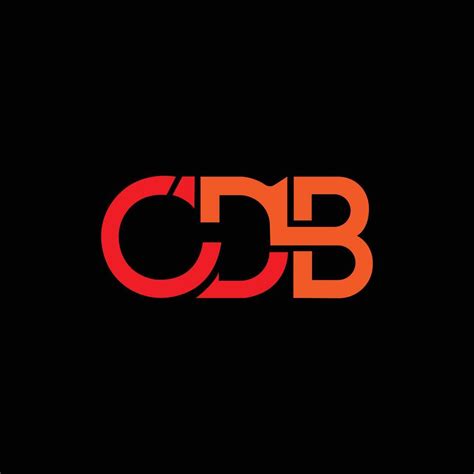 Cdb Letter Logo Design Template 51724008 Vector Art At Vecteezy