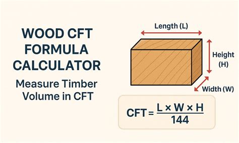 Wood CFT Calculation Formula Measure Timber Volume Easily
