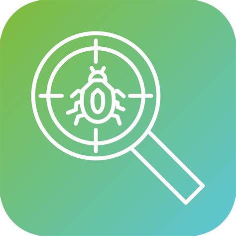bug tracking vector icon style 22296642 vector art at vecteezy