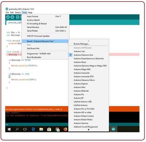 Introduction To Arduino Ide The Engineering Projects Arduino Engineering Projects Arduino