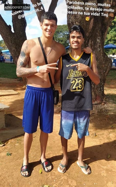 Gui Santos Feet Aznudefeet Men