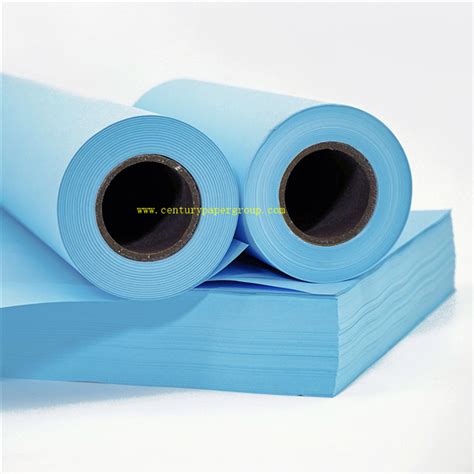 China 0G CAD Plotter Blue Paper Blueprint Paper Roll Engineering Blueprint Paper Manufacturers