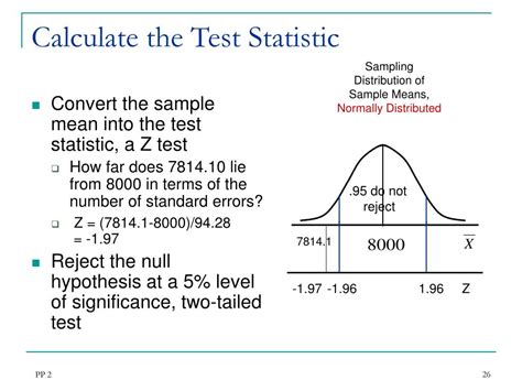ppt hypothesis testing one sample mean or proportion powerpoint