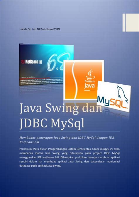 Pdf Java Swing Dan Jdbc Mysql Psbofiles · Pdf Filejava Swing Dan