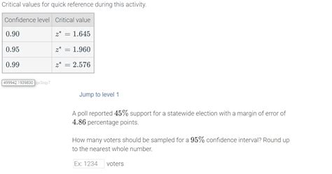 Solved Critical Values For Quick Reference During This Chegg
