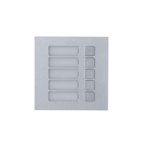 Dahua Intercom Modular Outdoor Station Five Button Module Ip65 Ik07