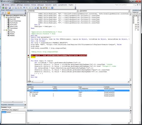 XL Requète XMLHttp et IE Macros et VBA Excel