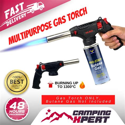 Hs 808 Multipurpose Gas Torch Camping Butane Burner Welding Fire Maker