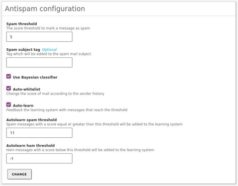 Mail Filter Zentyal Documentation