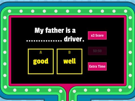 Using Modifiers Well Gameshow Quiz